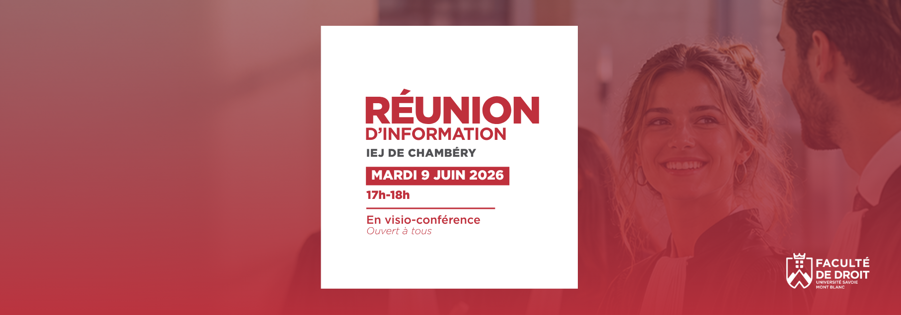 Préparation IEJ Chambéry : Réunion d’information visioconférence